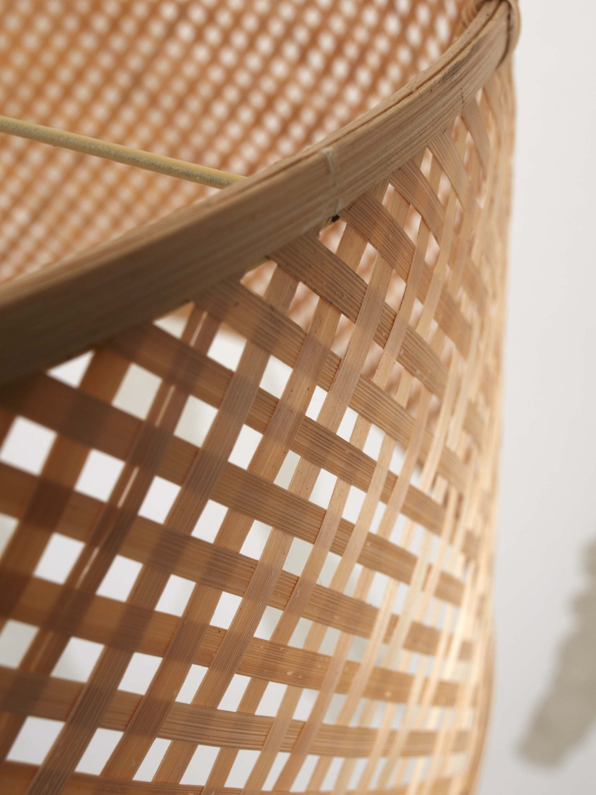 Hanglamp - JAVA - Bamboe - Rond / Recht – Wooden Amsterdam
